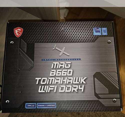 Мат. плата MSI B660 tomahawk WiFi ddr4   кулер   о