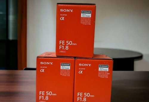 Sony FE 50mm F1.8 новый