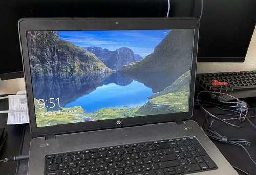 Ноутбук HP probook 470 g2 i7/8gb/ssd/17.3 дюйма