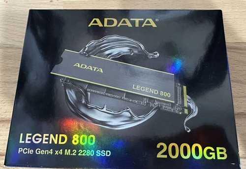 SSD M2 adata legend 800 2Tb