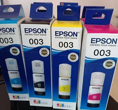 Оригинальные чернила для epson (003)