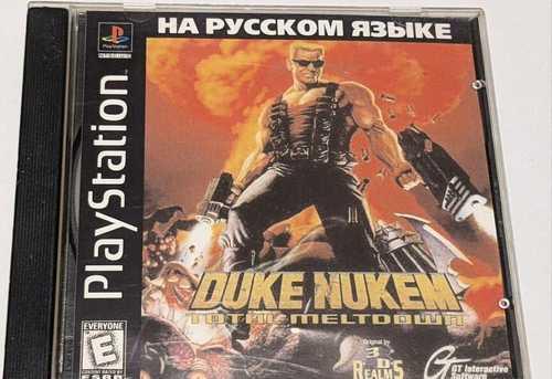 Игра Duke Nukem: Total Meltdown PlayStation PS1