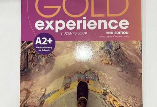 Новый оригинальный учебник Gold Experience A2+