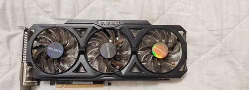 Видеокарта Nvidia Gigabyte GTX760 2 Гб Windorce 3x