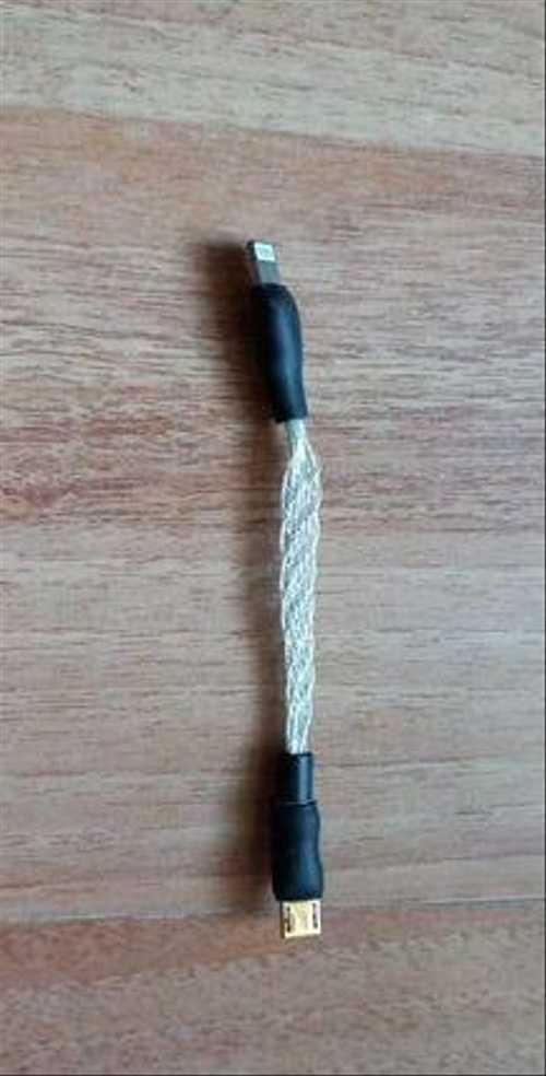 Межблочный кабель micro usb lightning