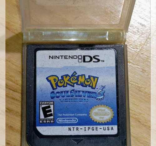 Картридж Pokemon Soulsilver для Nintendo DS