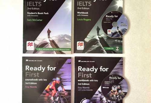 Ready for ielts, for First (учебник + тетрадь)