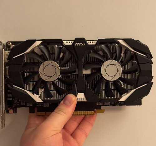 Видеокарта GeForce GTX 1050ti 4gb MSI