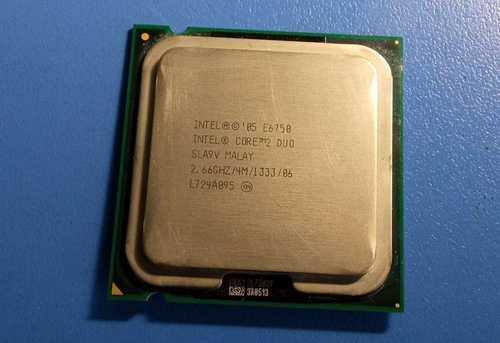 Процессор Intel core 2 duo e6750