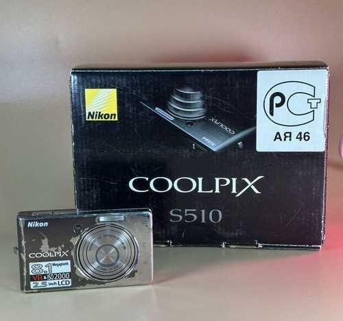 Nikon coolpix s510