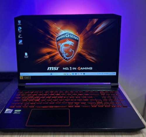 Игровой Acer nitro 5/i7 10750/gtx 1650/16gb