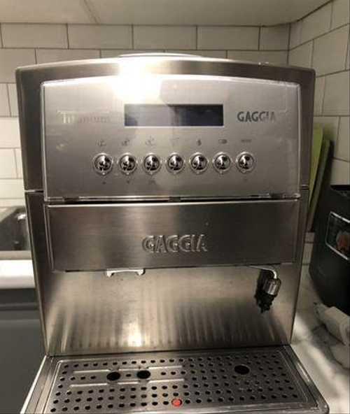 Кофемашина gaggia titanium