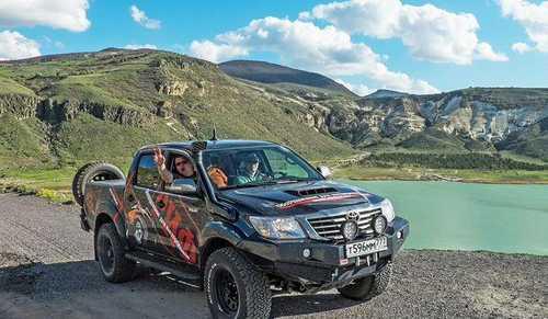 Бампер риф силовой передний Toyota Hilux 2012-2014