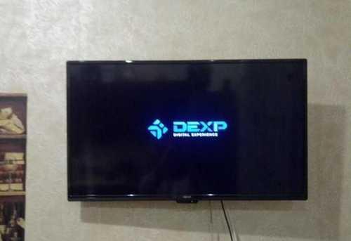 Телевизор dexp 32 дюйма почти новый