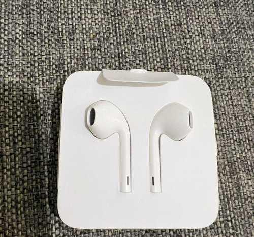 Наушники проводные apple earpods lightning