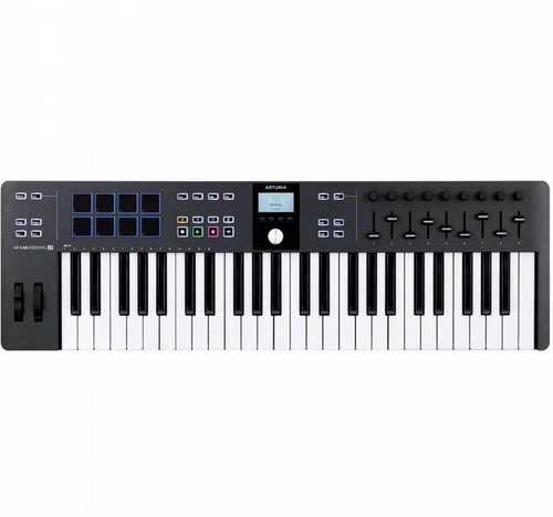 Midi-клавиатура arturia KeyLab Essential 49 mk3 Black