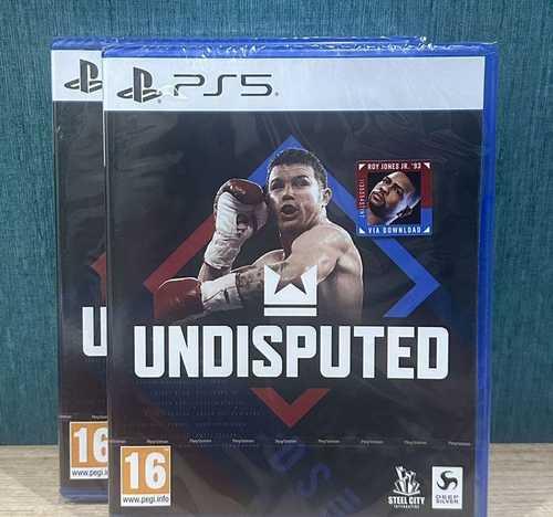 Игра PS5 Undisputed Бокс. Диск новый