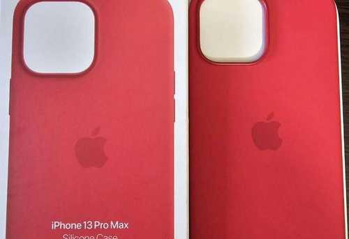 Чехол на iPhone 13 pro max Apple Silicone Case Red
