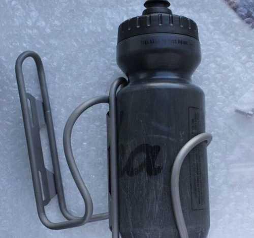 Флягодержатель титан bottle cage