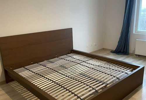 Кровать двухспальная IKEA бу 180 200 без матраса