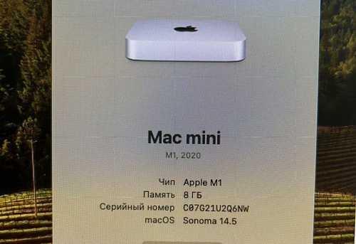 Mac mini M1 8gb 512 gb