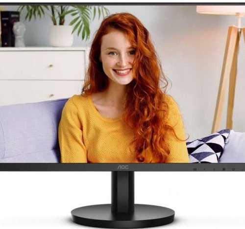 AOC 23.8" 24B3HMA2 черный VA LED 16:9 hdmi M/M матовая 250cd 178гр/178гр 1920x1080 100Hz VGA FHD 2.8