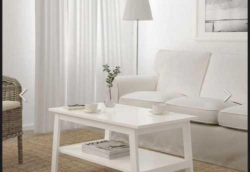Журнальный стол IKEA lunnarp / икеа лунарп,белый