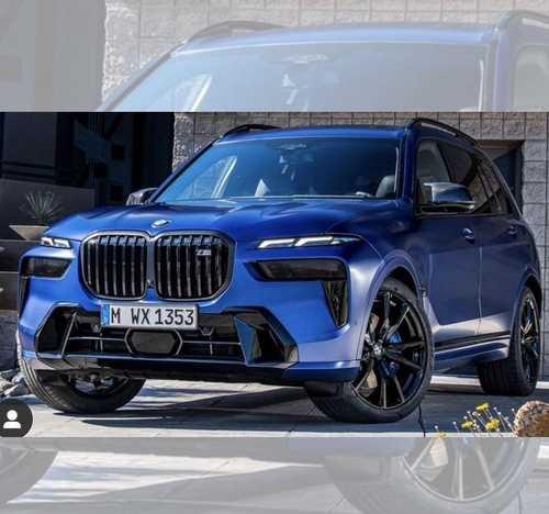 Кованые колеса 755M стил для Bmw X7 G07 r22 черные