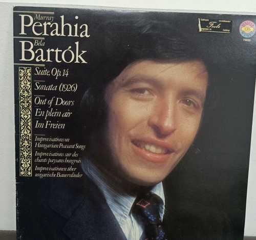 Murray Perahia,Bela Bartok "Suite, Op.14" винил