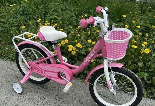 Детский велосипед для девочки 16