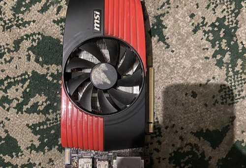 Видеокарта msi Radeon hd 6850