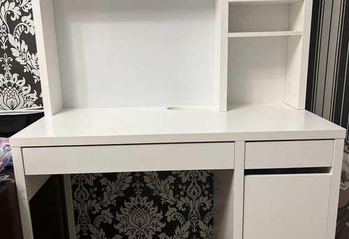 Письменный стол IKEA белый mikke микке
