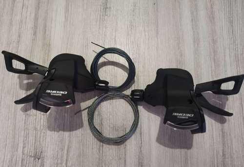 Манетка шифтер Shimano Deore SL-M6000 перед задняя