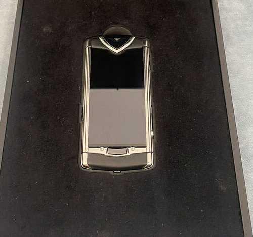 Vertu Constellation T нержавеющая сталь черная кожа, 16 ГБ