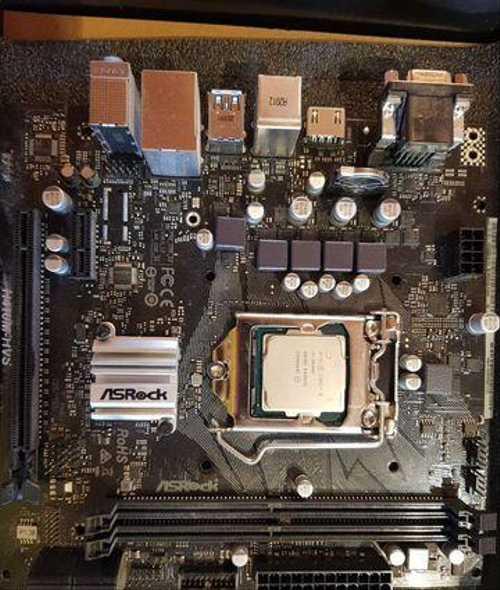 H410M-HVS и Intel Core i3 10100f