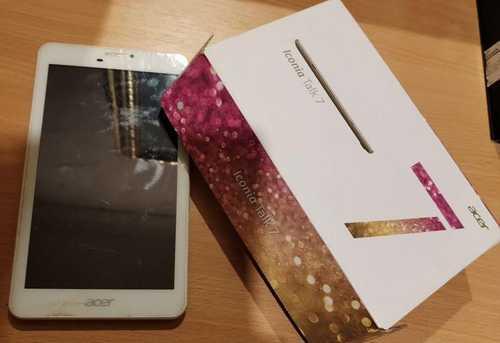 Планшет Acer iconia talk 7