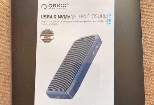 Внешний корпус для SSD M2 Orico M2V01-C4 серый