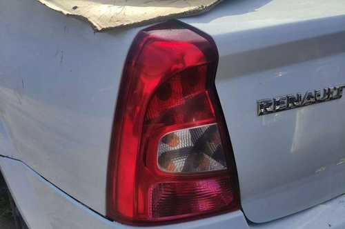 Renault Logan Ф2 фонарь задний левый