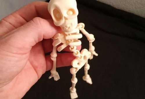 Скелет подвижный игрушка 3D печать