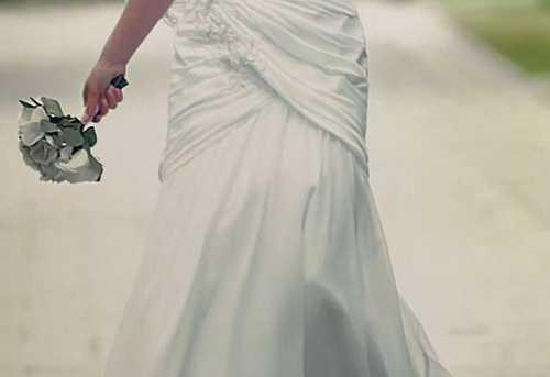 Продам свадебное платье XS-S размер под рост 160+