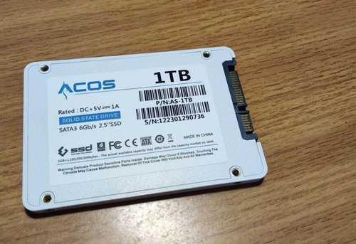 SSD диск на 1 Тб (Терабайт) 1000гб