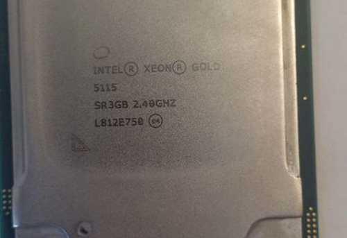 Процессор Xeon Gold 5115 SR3GB