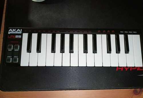 Midi клавиатура akai lpk25