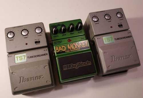 Ibanez ts7 digitech bad monkey tube screamer jrc