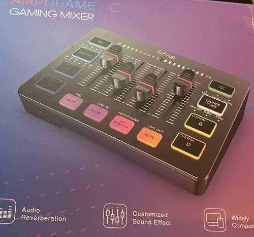 Fifine Mixer   XLR кабель в подарок