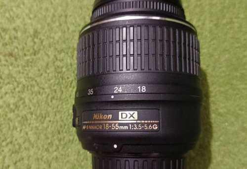 Объектив Nikon 18-55mm vr