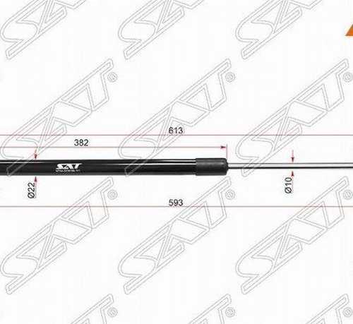 Амортизатор крышки багажника lexus RX270