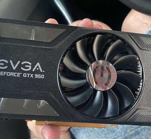 Видеокарта evga GeForce GTX 950 SC gaming 2GB
