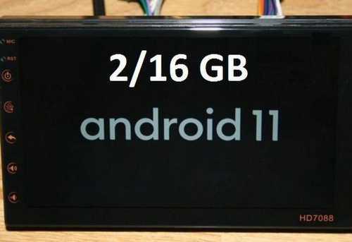 Новая 2/16 гб Android 11 Магнитола 7" WI-FI 2 DIN