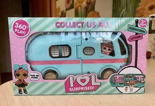 Автобус LoL лол с куклой и аксессуарами